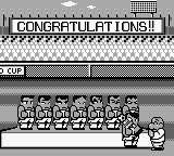 Screenshot of Nintendo World Cup (Game Boy, 1990) - MobyGames