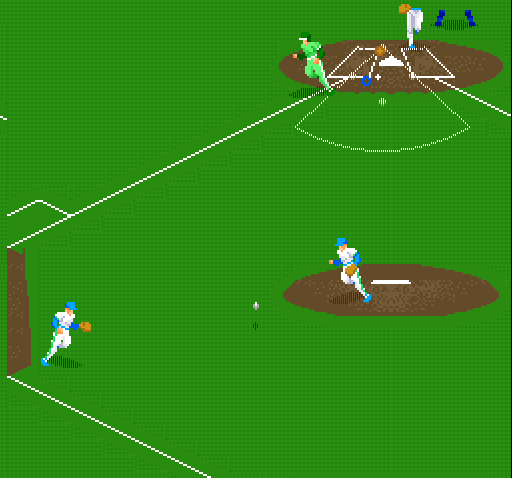 Screenshot of Super Bases Loaded (SNES, 1991) - MobyGames