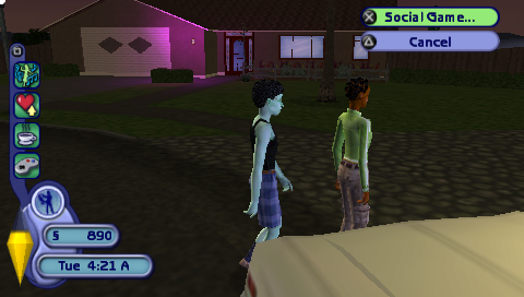 Screenshot of The Sims 2 (PSP, 2005) - MobyGames