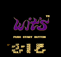 Screenshot of Wit's (NES, 1990) - MobyGames