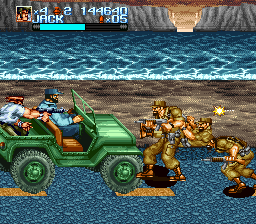 Screenshot of Iron Commando: Kōtetsu no Senshi (SNES, 1995) - MobyGames