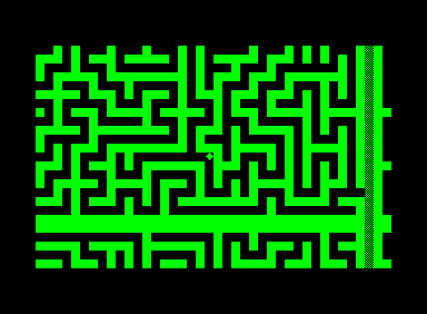 Screenshot of M-Maze (Commodore PET/CBM, 1980) - MobyGames