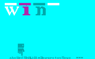 Screenshot of Webster: The Word Game (DOS, 1983) - MobyGames