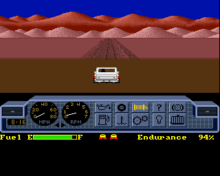 Screenshot of 4x4 Off-Road Racing (Amiga, 1988) - MobyGames