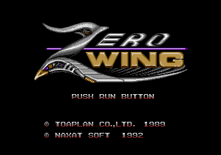 Screenshot of Zero Wing (TurboGrafx CD, 1989) - MobyGames
