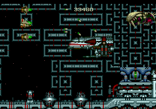 Screenshot of Zero Wing (TurboGrafx CD, 1989) - MobyGames
