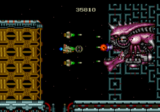 Screenshot of Zero Wing (TurboGrafx CD, 1989) - MobyGames