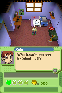 Screenshot of My Frogger: Toy Trials (Nintendo DS, 2006) - MobyGames