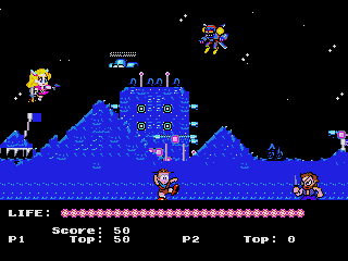 Screenshot of Space Foxes (SEGA CD, 2016) - MobyGames