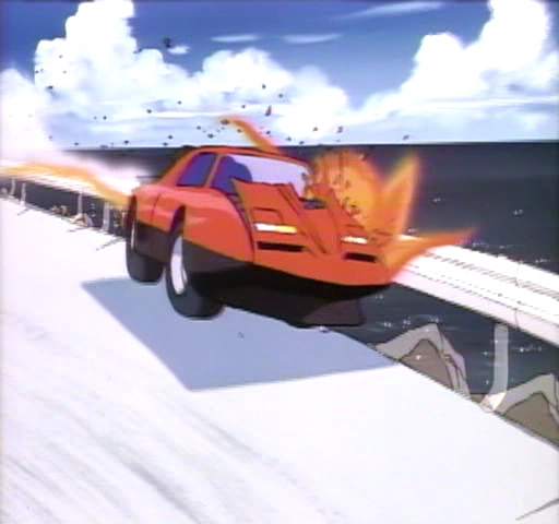 Screenshot of Road Blaster (Arcade, 1985) - MobyGames