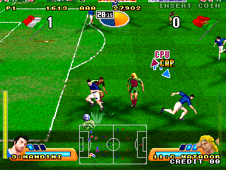 Screenshot of ES: Evolution Soccer (Arcade, 2001) - MobyGames