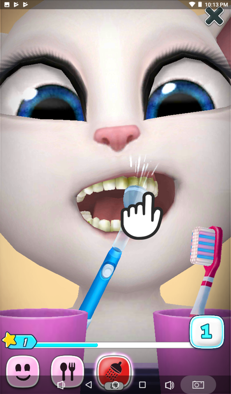 Screenshot of My Talking Angela (Android, 2014) - MobyGames