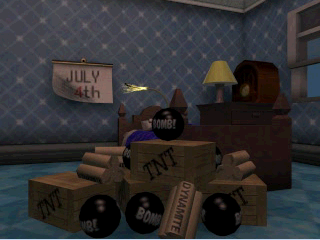 Screenshot of Welcome House 2: Keaton & His Uncle (PlayStation, 1996 ...