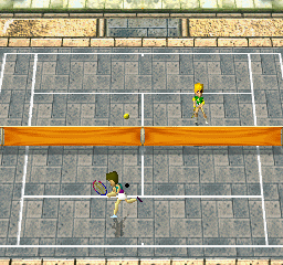 Screenshot of Smash Court (PlayStation, 1996) - MobyGames