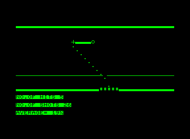 Screenshot of Torpedeo (Commodore PET/CBM, 1980) - MobyGames