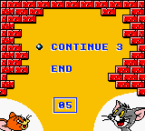 Screenshot of Tom & Jerry (Game Boy Color, 1992) - MobyGames