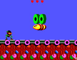 Screenshot of Zool (SEGA Master System, 1992) - MobyGames