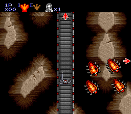 Screenshot of Contra III: The Alien Wars (SNES, 1992) - MobyGames