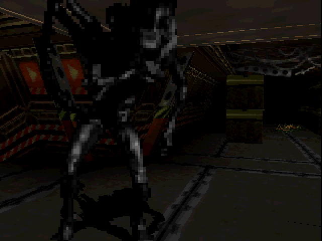 Screenshot of Alien Trilogy (DOS, 1996) - MobyGames