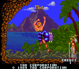 Screenshot of Toki (Arcade, 1989) - MobyGames
