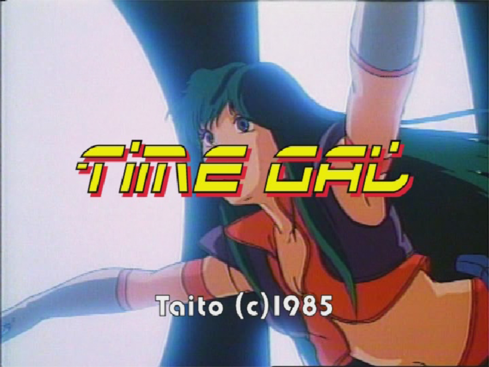 Screenshot of Time Gal (Arcade, 1985) - MobyGames