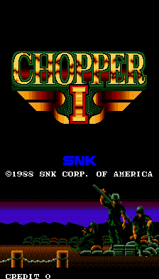 Chopper I (1988) - MobyGames