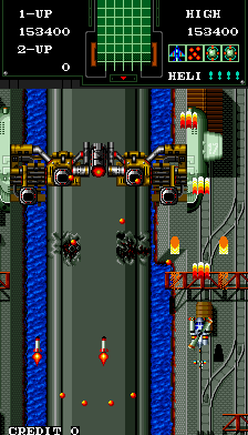 Screenshot of Chopper I (Arcade, 1988) - MobyGames