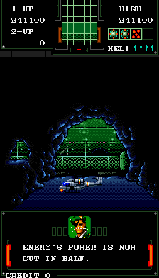 Screenshot of Chopper I (Arcade, 1988) - MobyGames