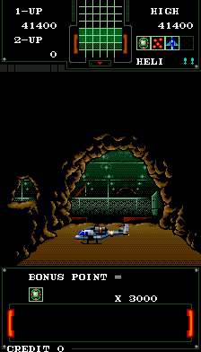 Screenshot of Chopper I (Arcade, 1988) - MobyGames