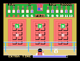 Screenshot of Bank Panic (SG-1000, 1985) - MobyGames
