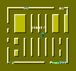 Screenshot of Route-16: Turbo (NES, 1985) - MobyGames