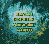 Screenshot of Disney's Tarzan (Game Boy Color, 1999) - MobyGames