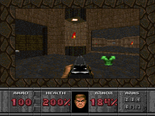 Screenshot of Doom (SEGA 32X, 1993) - MobyGames