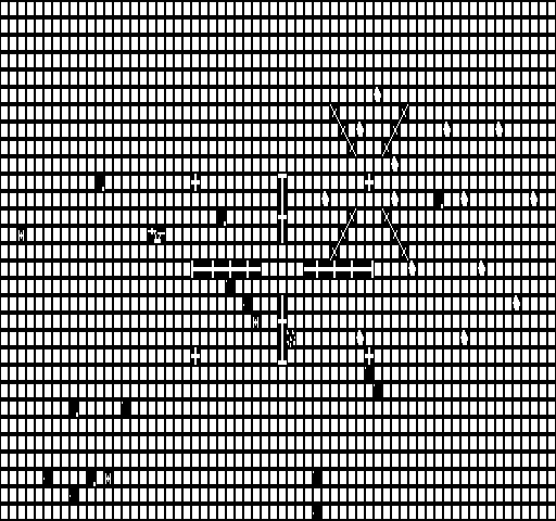 Screenshot of Grotnik Wars (Exidy Sorcerer, 1981) - MobyGames