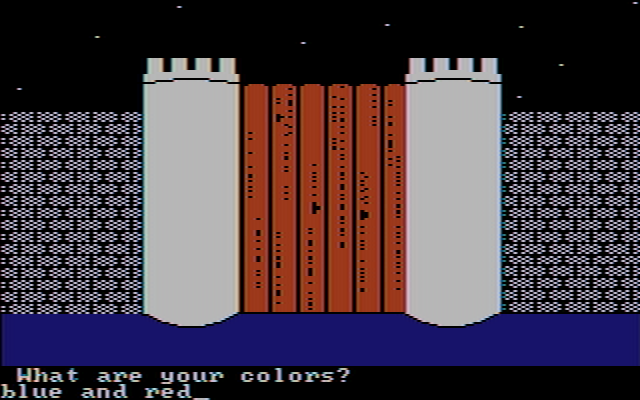 Screenshot of Memory Castle (DOS, 1983) - MobyGames