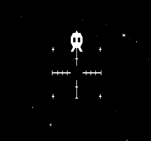 Screenshot of Grotnik Wars (Exidy Sorcerer, 1981) - MobyGames