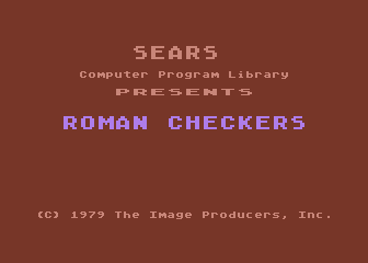 Roman Checkers (1979) - MobyGames