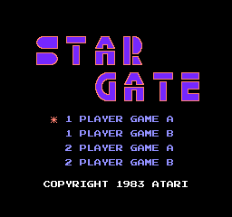 Screenshot of Stargate (NES, 1981) - MobyGames