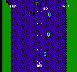 Screenshot of Zunō Senkan Galg (NES, 1985) - MobyGames