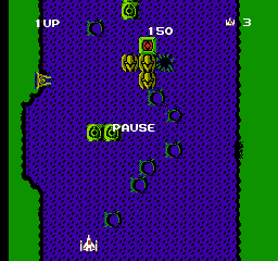 Screenshot of Zunō Senkan Galg (NES, 1985) - MobyGames