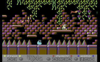 Screenshot of Toxic Adventure (Commodore 64, 1996) - MobyGames