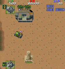 Screenshot of Jackal (Arcade, 1986) - MobyGames