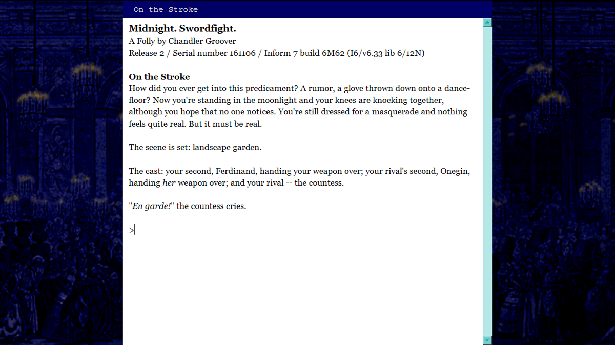 Midnight. Swordfight. screenshots - MobyGames