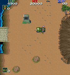 Screenshot of Jackal (Arcade, 1986) - MobyGames