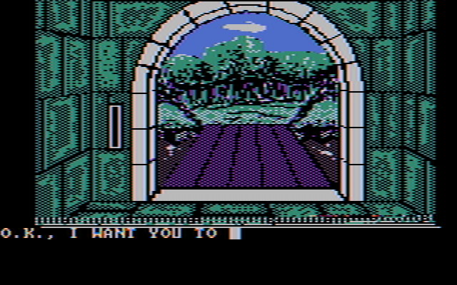 Screenshot of Sorcerer of Claymorgue Castle (DOS, 1984) - MobyGames