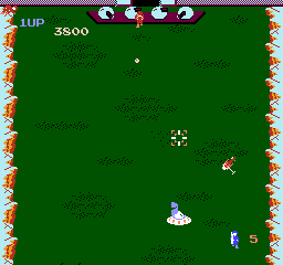 Screenshot of Field Combat (NES, 1985) - MobyGames