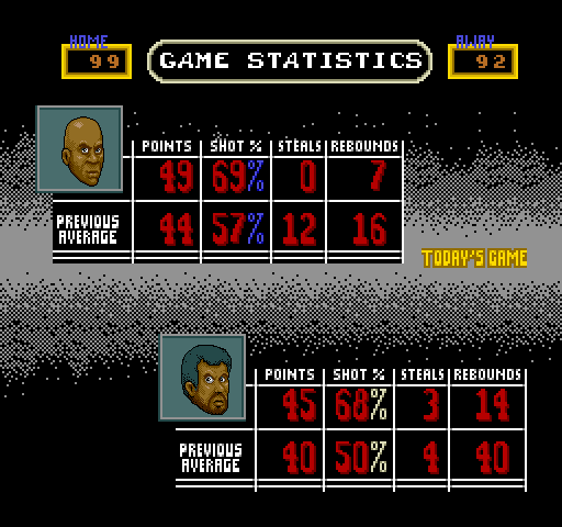 Screenshot of Arch Rivals (Arcade, 1989) - MobyGames