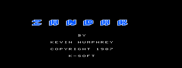 Zandar (1987) - MobyGames