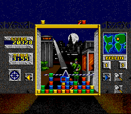Screenshot of BreakThru! (SNES, 1994) - MobyGames