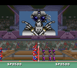 Screenshot of Hyper V-Ball (SNES, 1992) - MobyGames